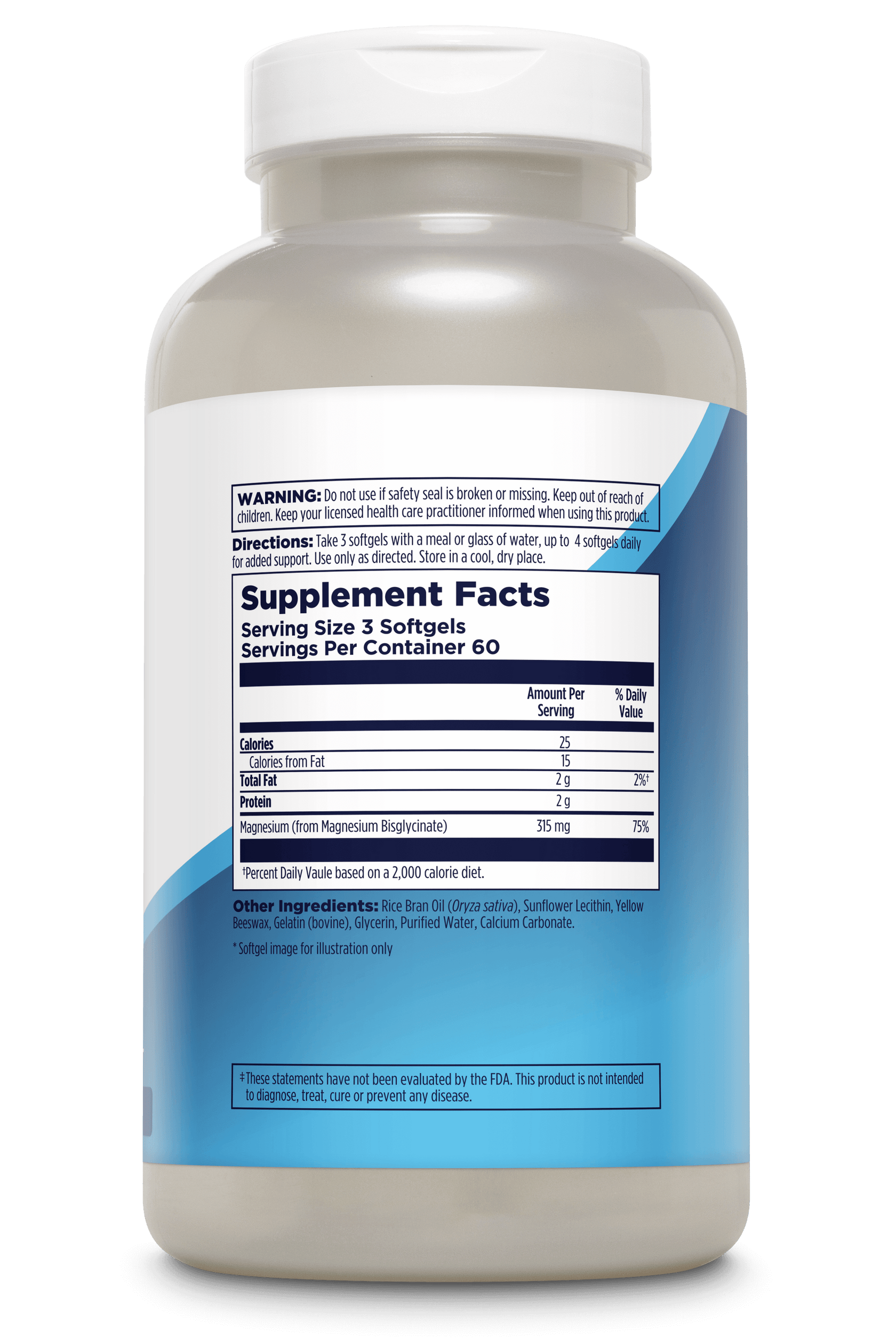 Magnesium Glycinate ActivGels™ Softgels – Kal Vitamins