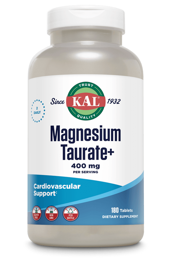 Magnesium Taurate + Tablets – Kal Vitamins