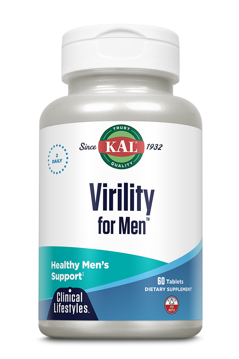 Virility for Men™ Clinical Lifesyles™ Tablets – Kal Vitamins