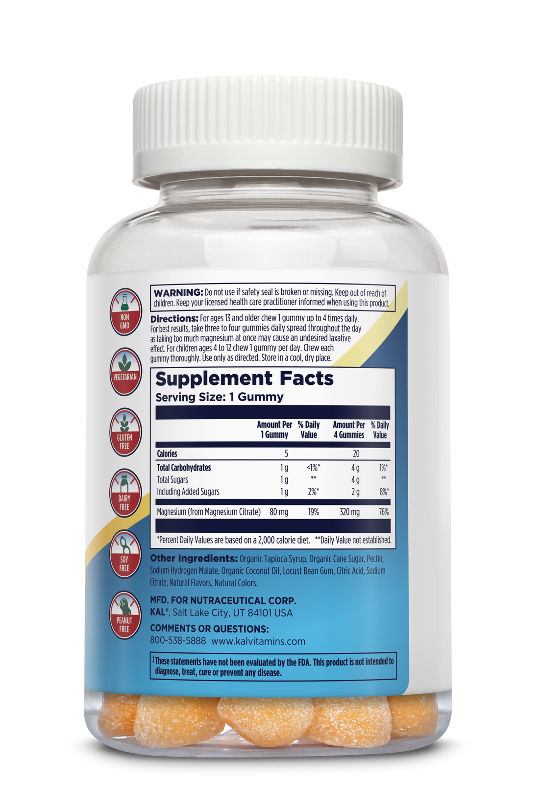 Magnesium Citrate Gummies – Kal Vitamins