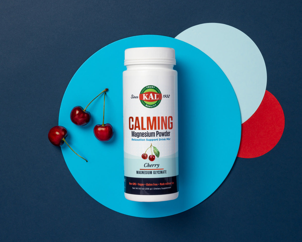 Calming Magnesium Powder - Cherry – Kal Vitamins