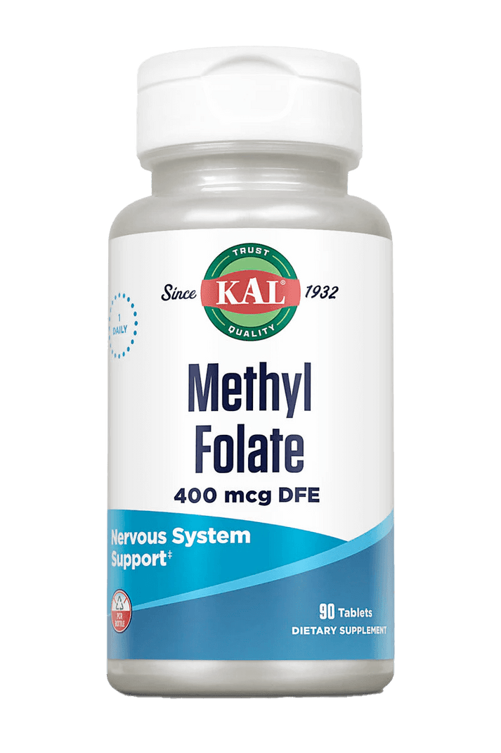 Methyl Folate Tablets 400 mcg DFE – Kal Vitamins