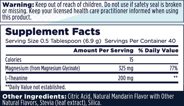 Mood Mandarin Magnesium Powder – Kal Vitamins