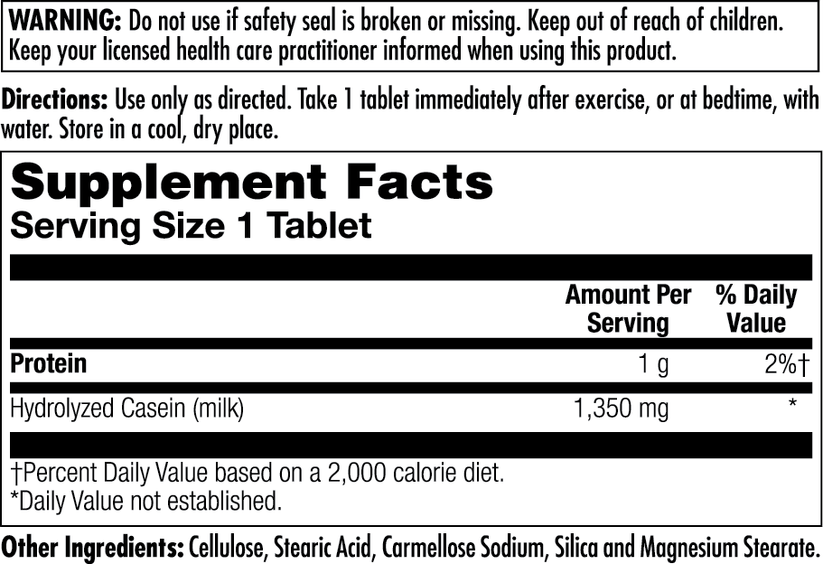 Amino Acid Complex 1000 Tablets – Kal Vitamins