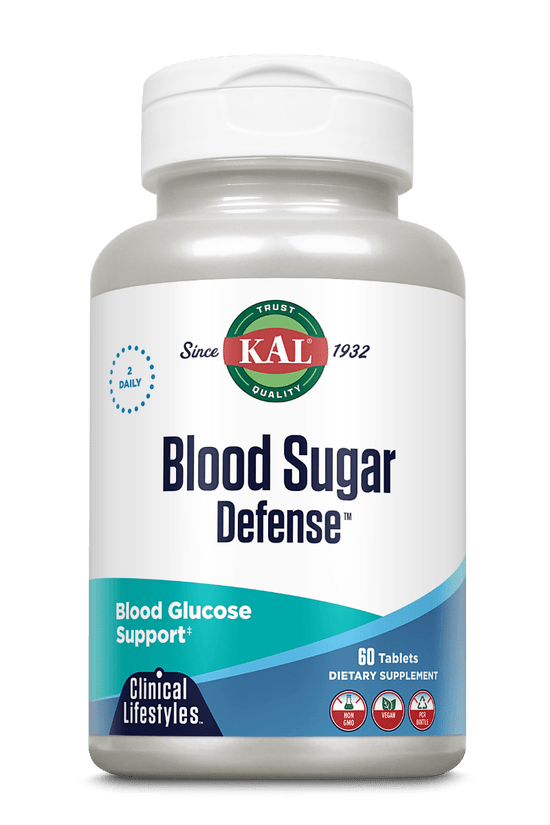 Blood Sugar Defense™ Clinical Lifestyles™ Tablets – Kal Vitamins