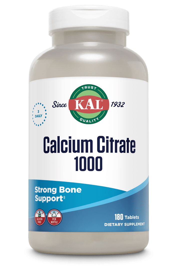 Calcium Citrate 1000 Tablets – Kal Vitamins