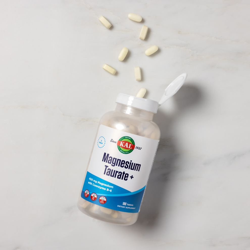 Magnesium Taurate + Tablets – Kal Vitamins