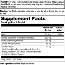 Super Silica Plus™ Clinical Lifestyles™ Tablets – Kal Vitamins